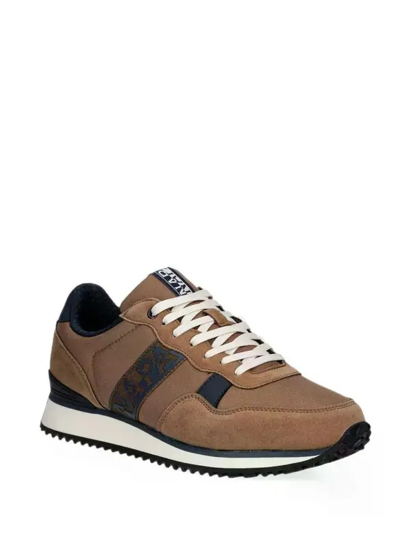 NAPAPIJRI Cosmos Logo-patch Panelled Sneakers - Brown
