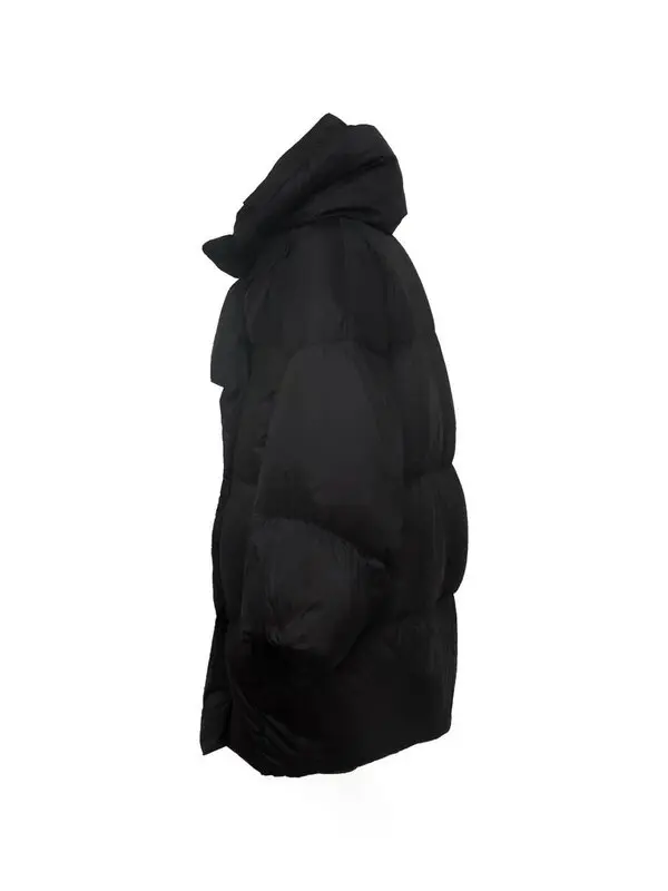Add Double-breasted Ped Down Coat