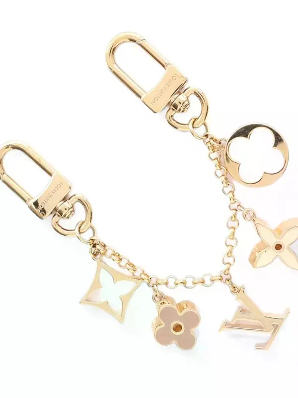 LOUIS VUITTON Fleur De Monogram Bag Charm