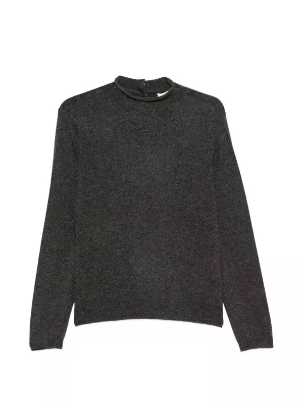 MLM High-neck Cutout-back Sweater