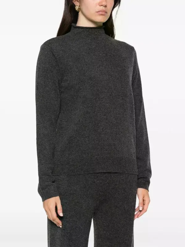 MLM High-neck Cutout-back Sweater
