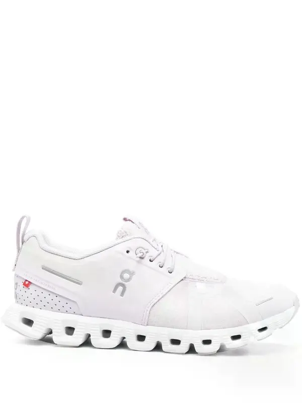 On Side Logo-print Detail Sneakers - Purple