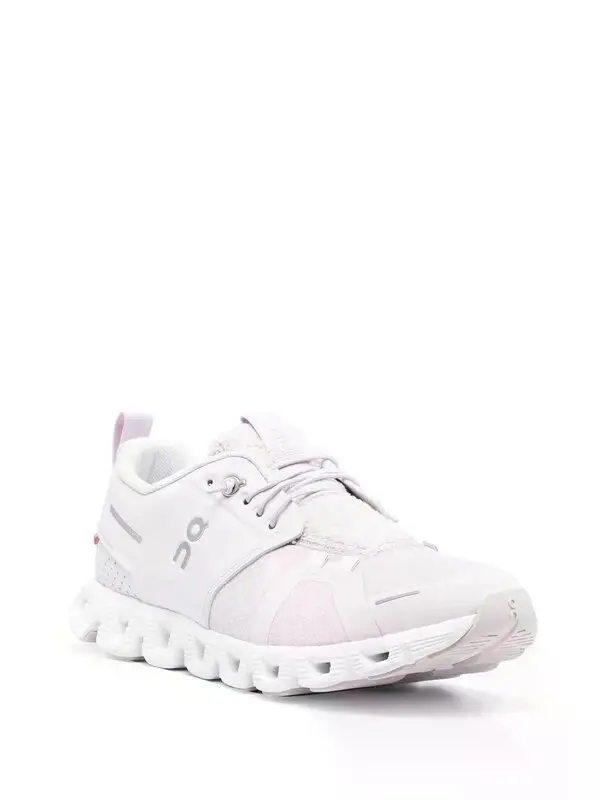 On Side Logo-print Detail Sneakers - Purple