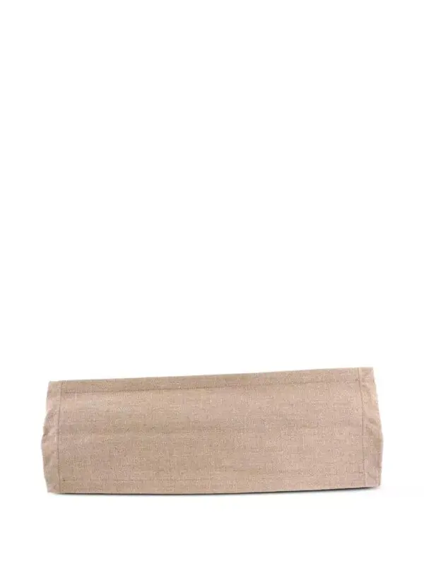 Saint Laurent Rive Gauche Shopper Canvas Large Tote Bag