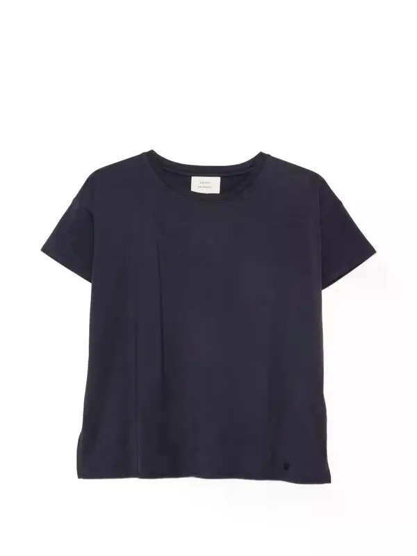 Loulou De Saison Basiluzzo Logo-embroidered T-shirt - Blue