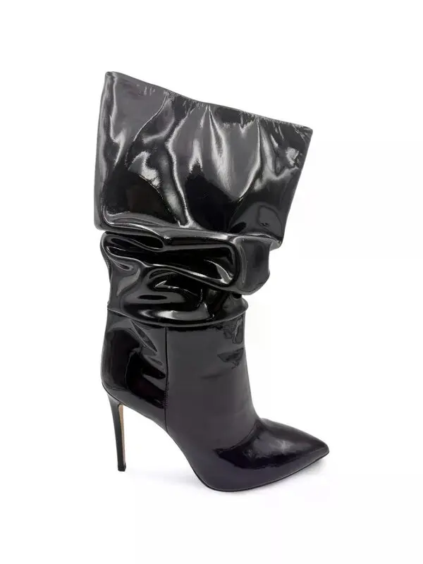 Paris Texas Patent-leather Slouchy Boots
