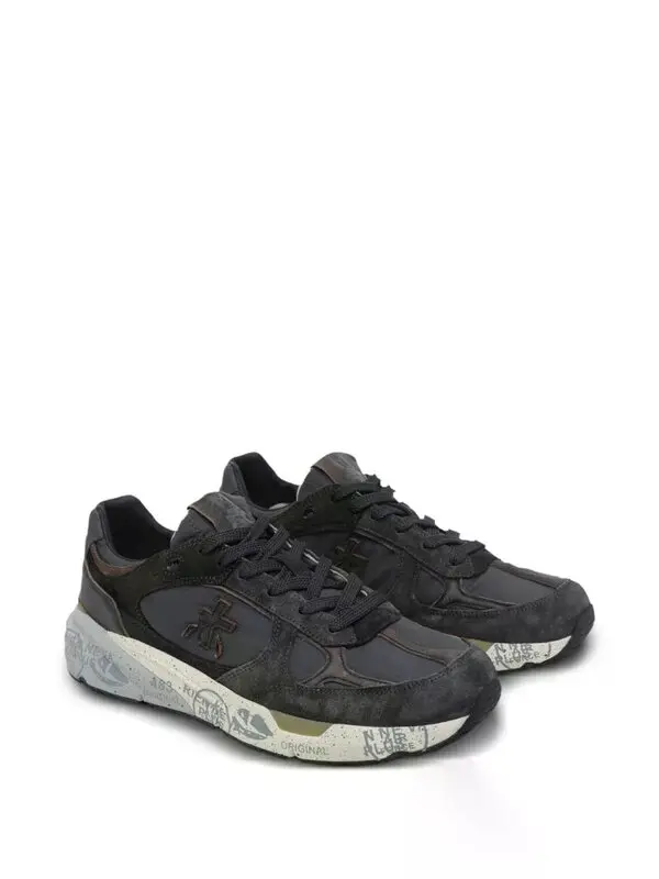 Premiata Mase Panelled Sneakers - Grey