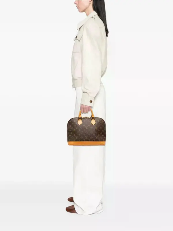 LOUIS VUITTON 2001 Monogram Alma Pm Handbag