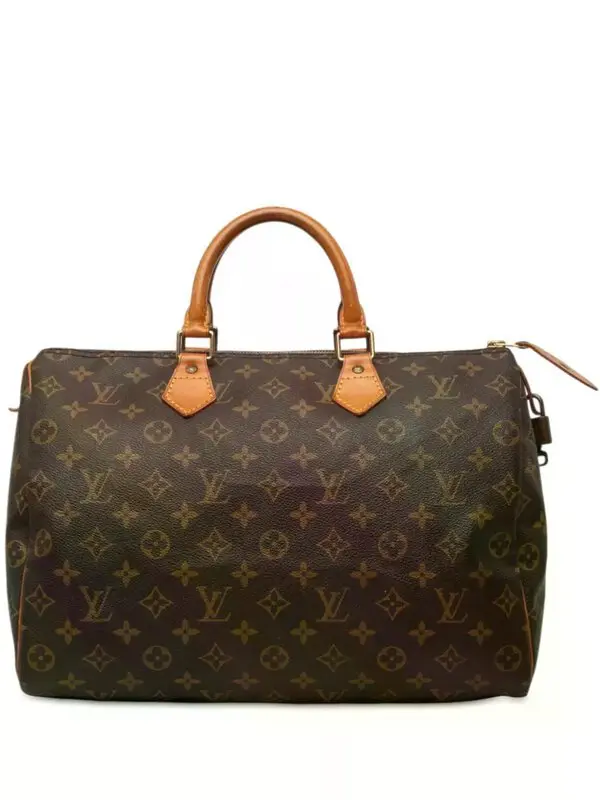 LOUIS VUITTON 1994 Monogram Speedy 35 Boston Bag