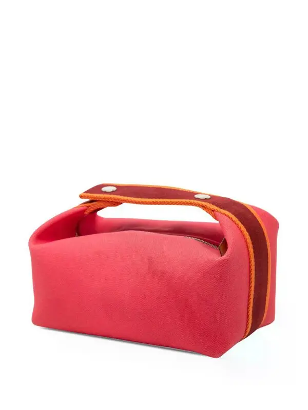 Hermès 2010-2026 Small Toile Bride A Brac Case Vanity Bag