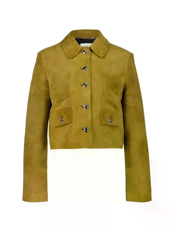 Altuzarra Astley Buttoned Suede Jacket