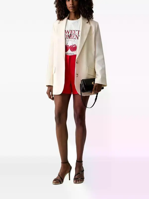 MORGAN Pressed-crease Tailored Shorts