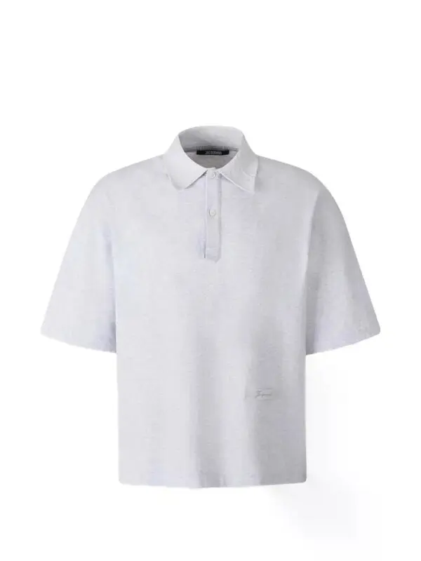 Jacquemus Logo-patch Polo Shirt
