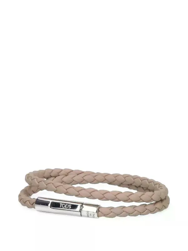 TOD'S Mycolors Braided-leather Wrap Bracelet