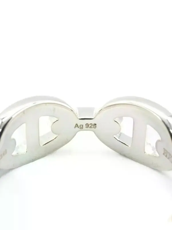Hermès 2020s Enchaînée Pm Ring - Silver