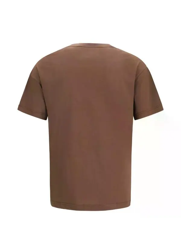 Palm Angels Palm Tree Brushed T-shirt - Brown