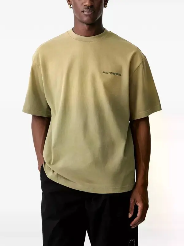 Axel Arigato Gradient Logo-embroidered T-shirt