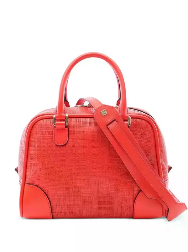 Loewe 2010s Amazona 75 Tote Bag - Red