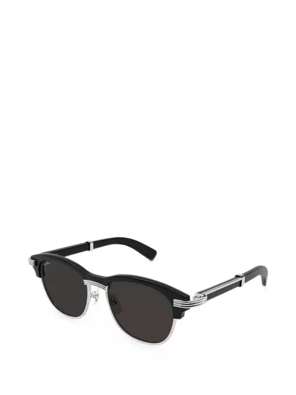 Cartier Logo-detail Sunglasses