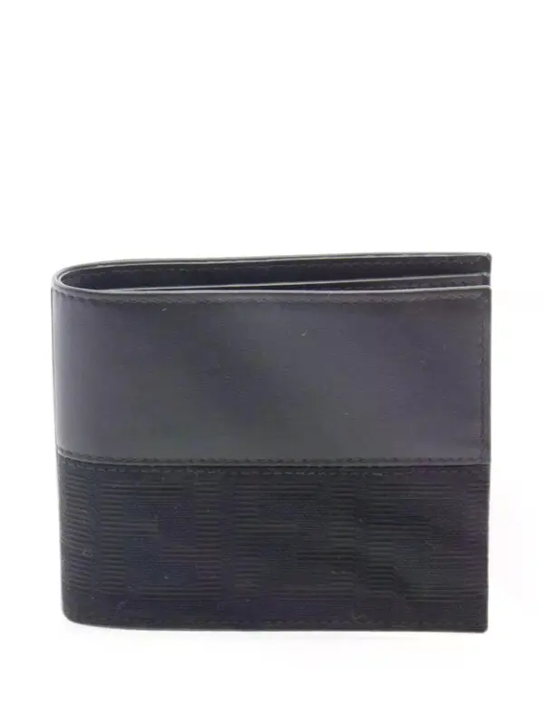 Fendi 2020 Zucca Bi-fold Wallet - Black