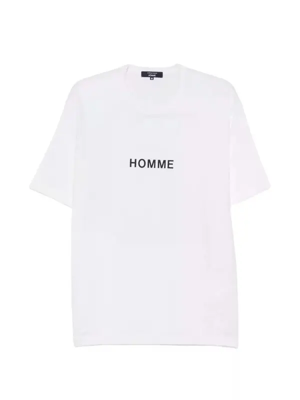 Comme Des Garçons Homme Logo-print T-shirt
