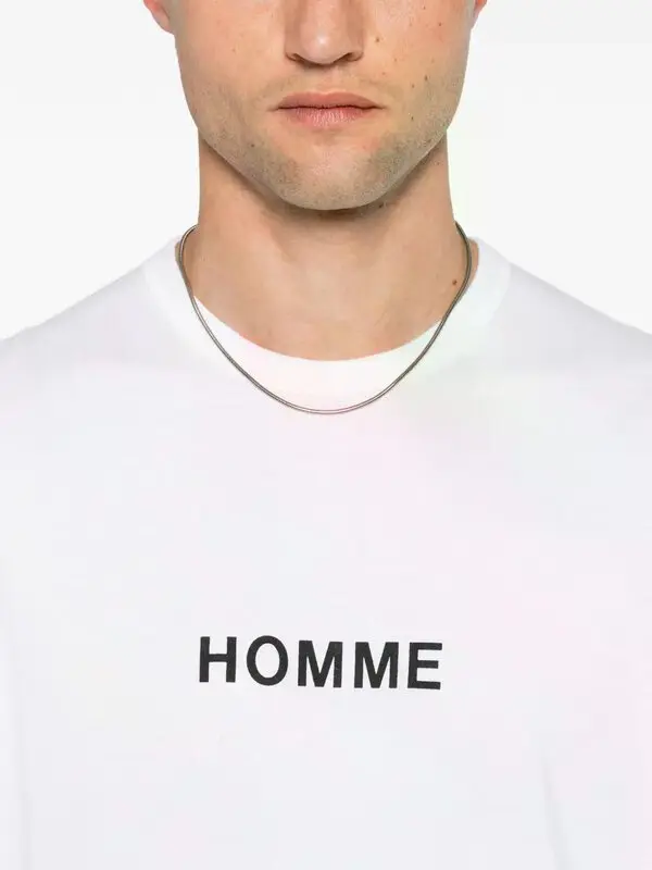 Comme Des Garçons Homme Logo-print T-shirt
