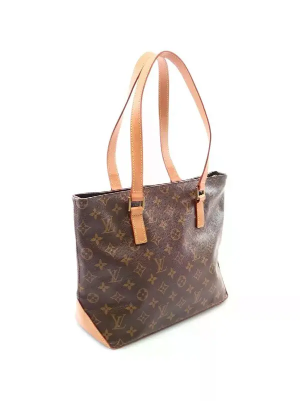 LOUIS VUITTON 2002 Cabas Piano Monogram Canvas Tote Bag