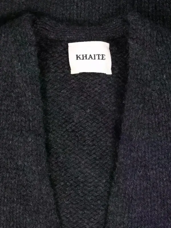 Khaite Axel Button-up Sweater