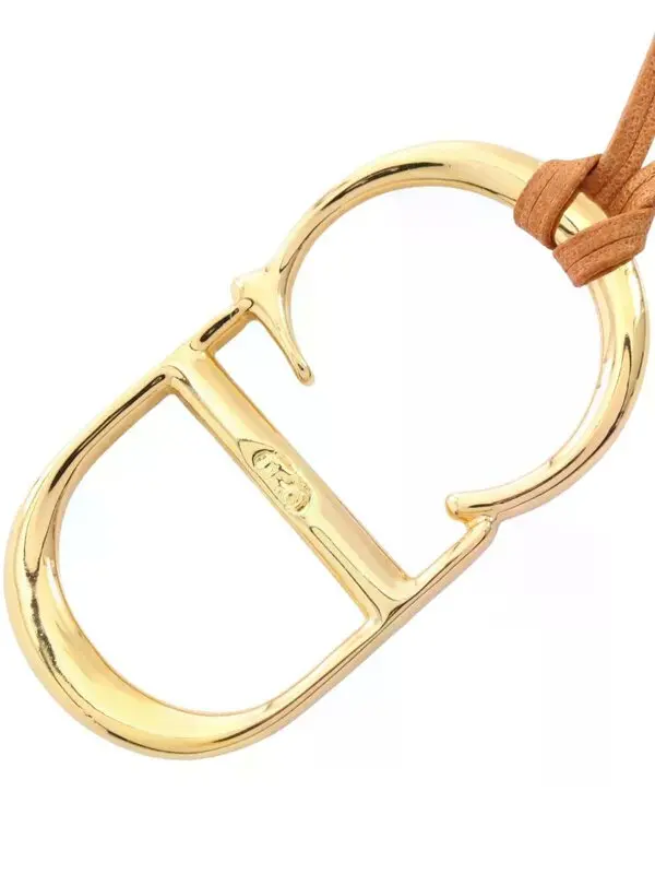 Dior 2010s Cd-logo Necklace - Gold
