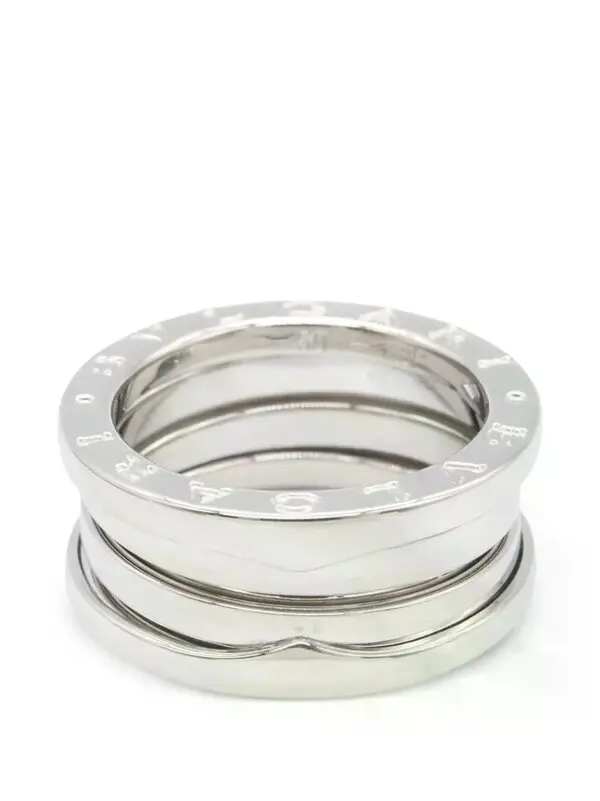 BVLGARI 2010s B-zero1 Four-band Ring - Silver