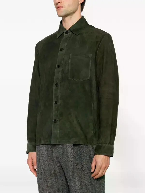 ARMA Suede Chest-pocket Jacket