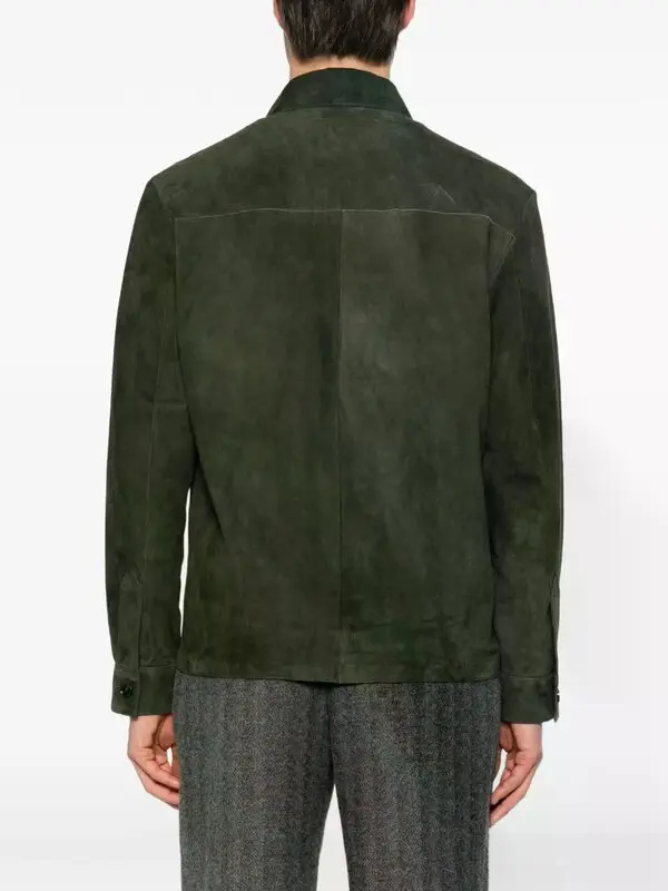ARMA Suede Chest-pocket Jacket