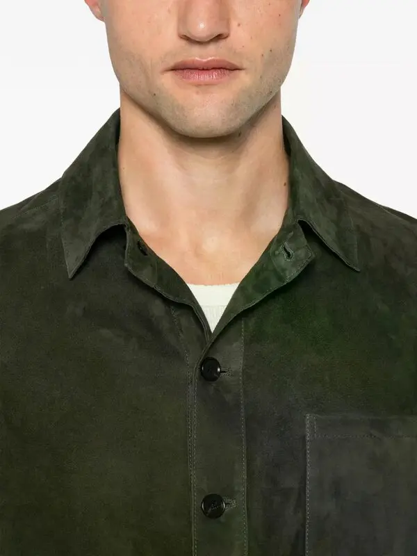 ARMA Suede Chest-pocket Jacket