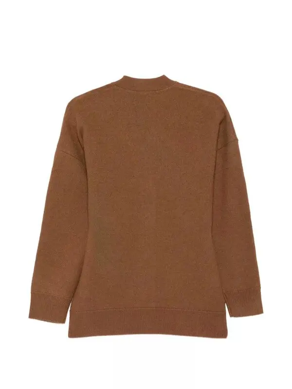 Filippa K Hourglass Felted V-neck Button-up Cardigan