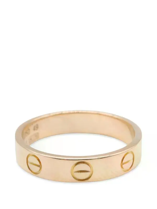 Cartier 2010s Mini Love Ring - Pink