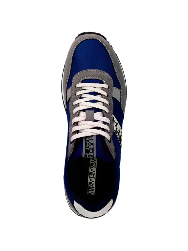 NAPAPIJRI Cosmos Logo-print Panelled Sneakers - Blue