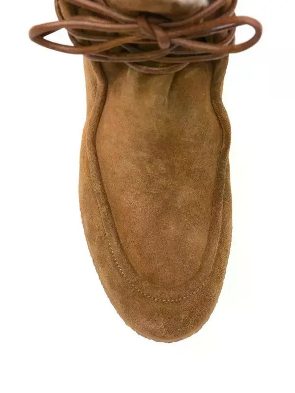 Isabel Marant Étoile Cylia Lace-up Wedge Ankle Boots