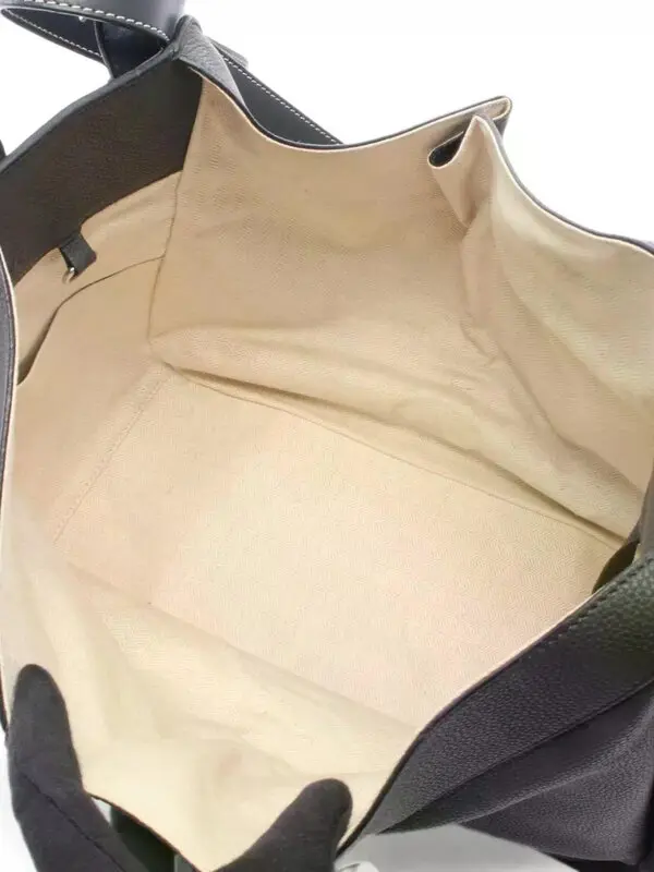 Loewe 2010s Hammock Leather Tote Bag - Grey