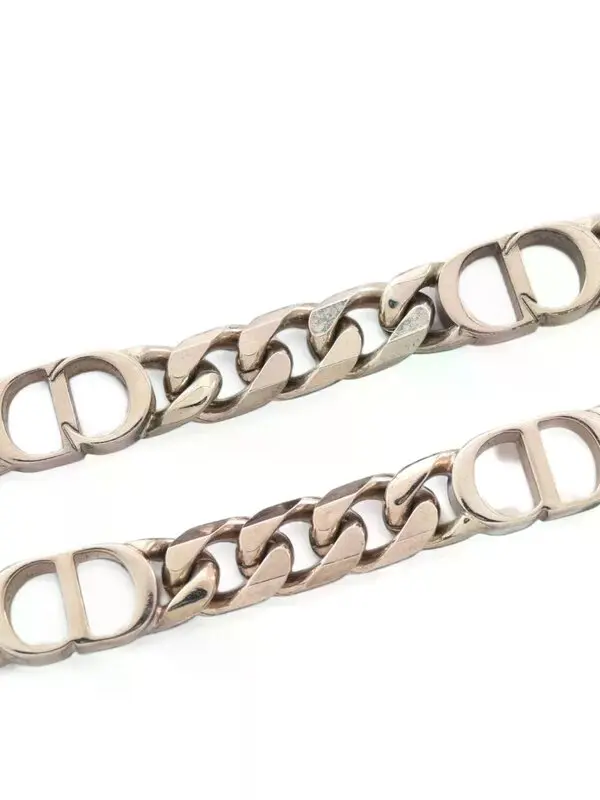 Dior 2000s Cd Icon Chain Link Necklace