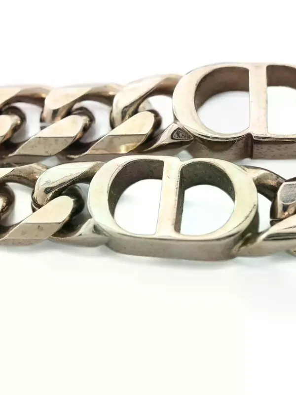 Dior 2000s Cd Icon Chain Link Necklace