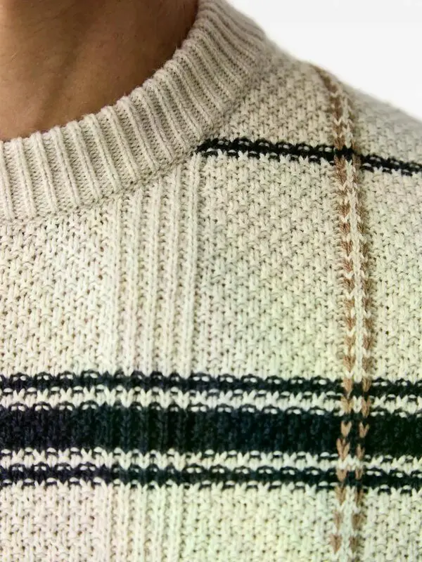 Barbour Fasey Check-pattern Sweater