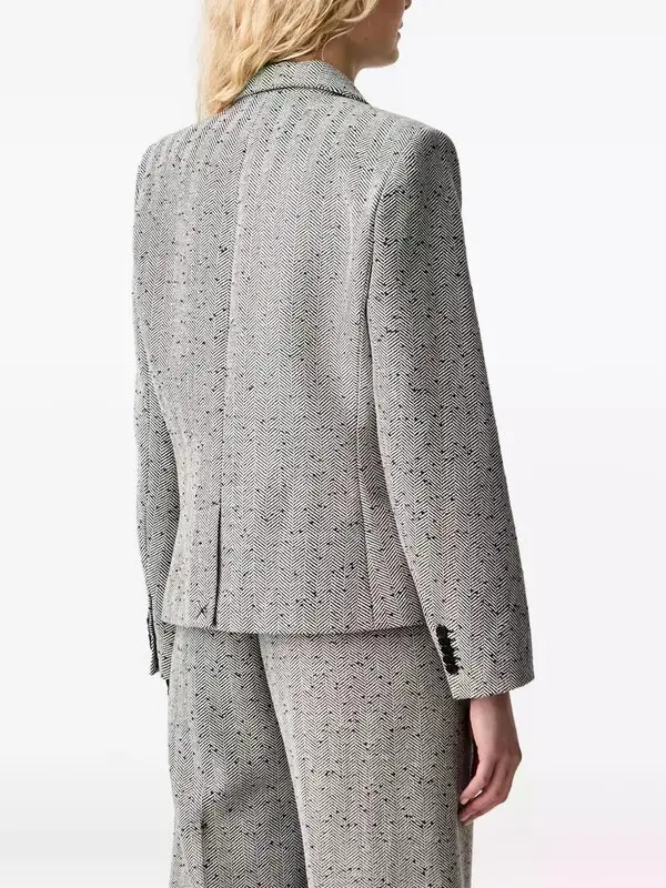 Munthe Lawo Herringbone-pattern Blazer