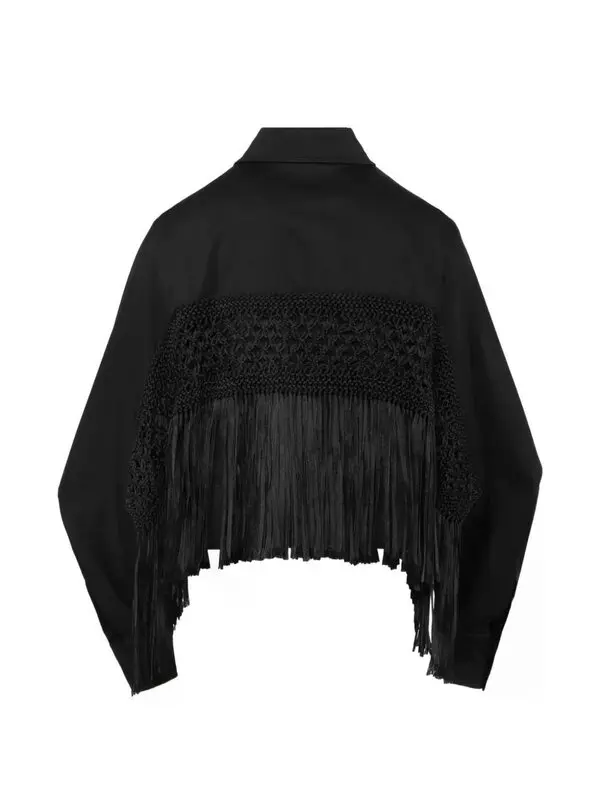 ELDORADO Saharian Macramé Fringed Jacket