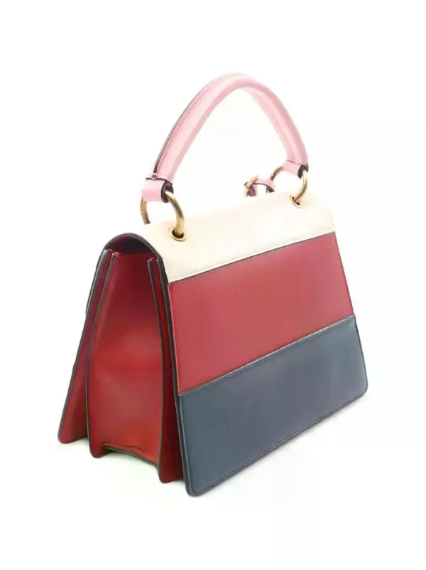 Gucci 2000s Queen Margaret Tote Bag - Red
