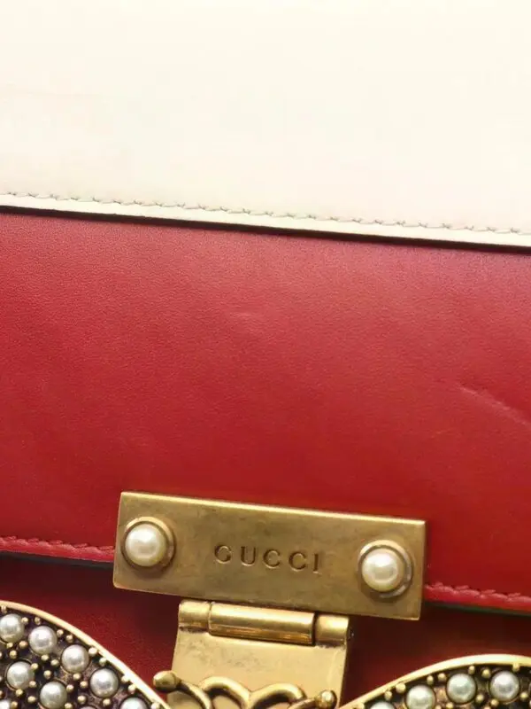 Gucci 2000s Queen Margaret Tote Bag - Red