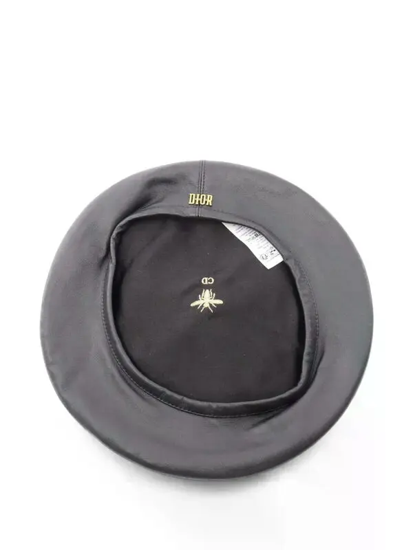 Dior 2010s D-dream Logo Beret Hat
