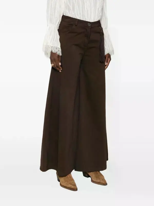 PHILIA LOFT Tassel-detail Palazzo Pants