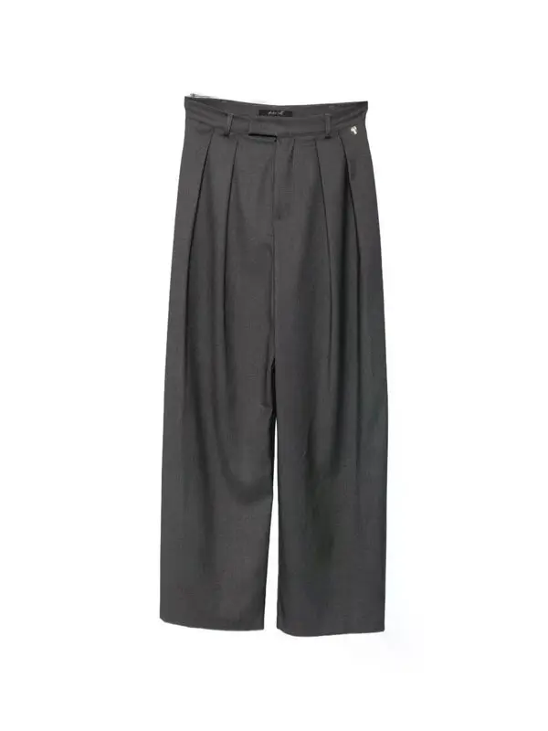 PHILIA LOFT Pleated Wide-leg Trousers