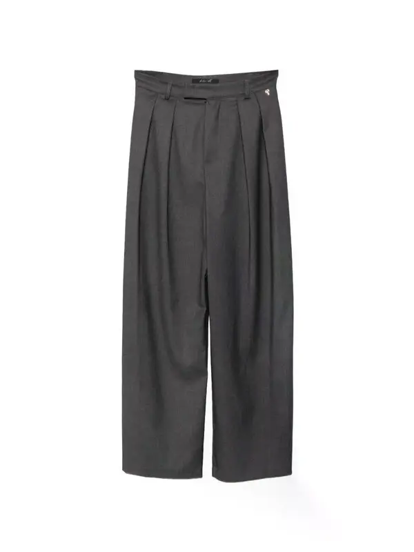 PHILIA LOFT Pleated Wide-leg Trousers