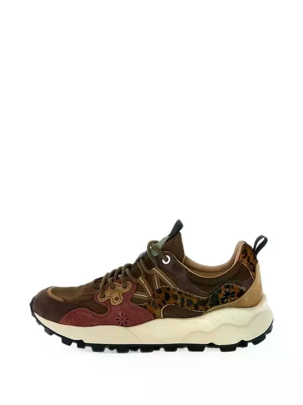 FLOWER MOUNTAIN Yamano 3 Leopard-print Sneakers